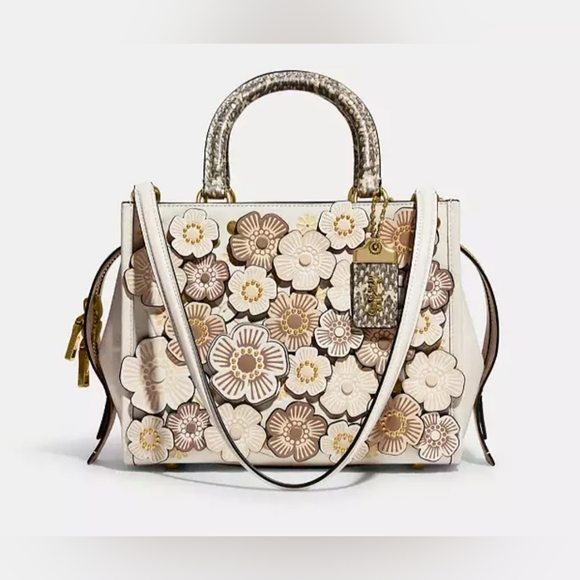 Coach | Bags | Coach Rogue Bag 25 In Colorblock With Tea Rose And ...